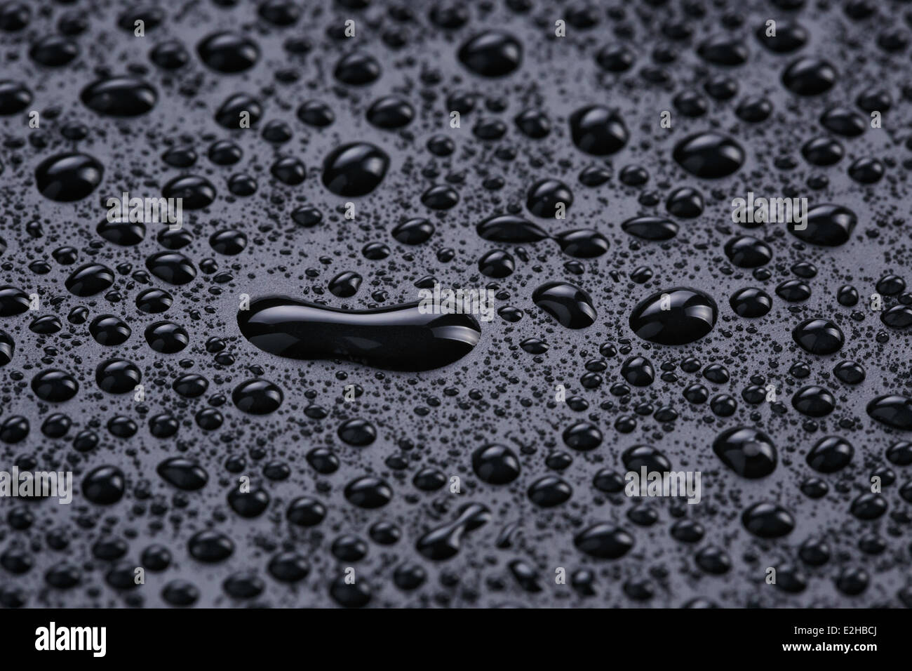 water drops on hydrophobic plastic surface, close up Stock Photo - Alamy