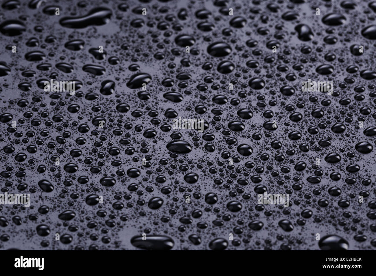 water drops on hydrophobic plastic surface, close up Stock Photo - Alamy