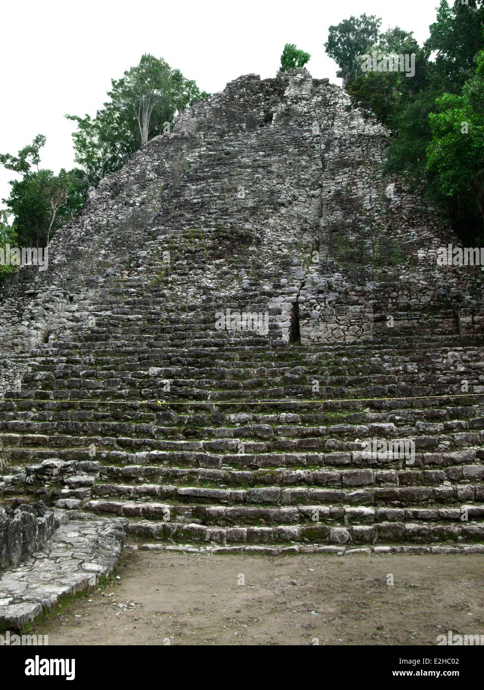 Coba temple hi-res stock photography and images - Alamy
