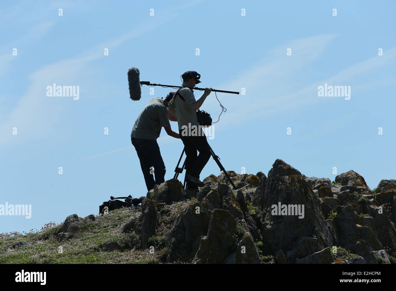 Boom mic hi-res stock photography and images - Alamy