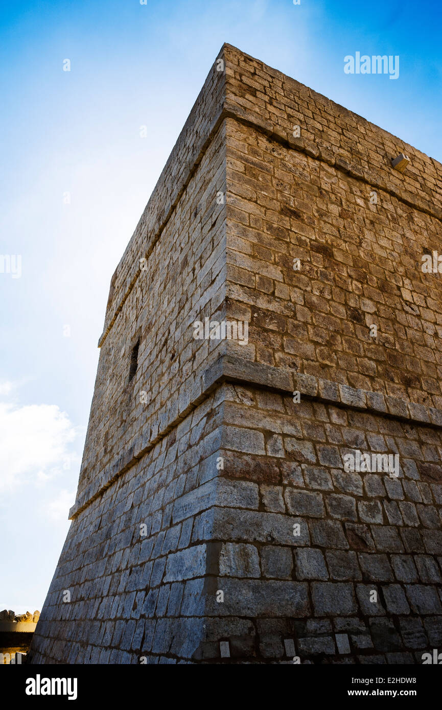 Madliena Tower, one of several watchtowers built along the Maltese ...