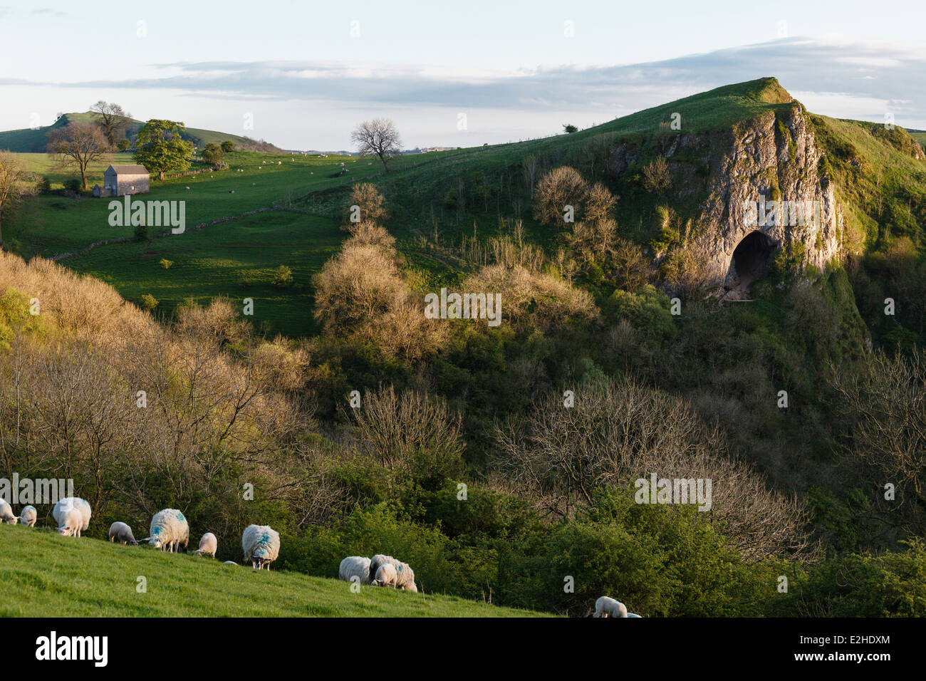 Thor's Cave, Manifold Valley, Peak District National Park ...