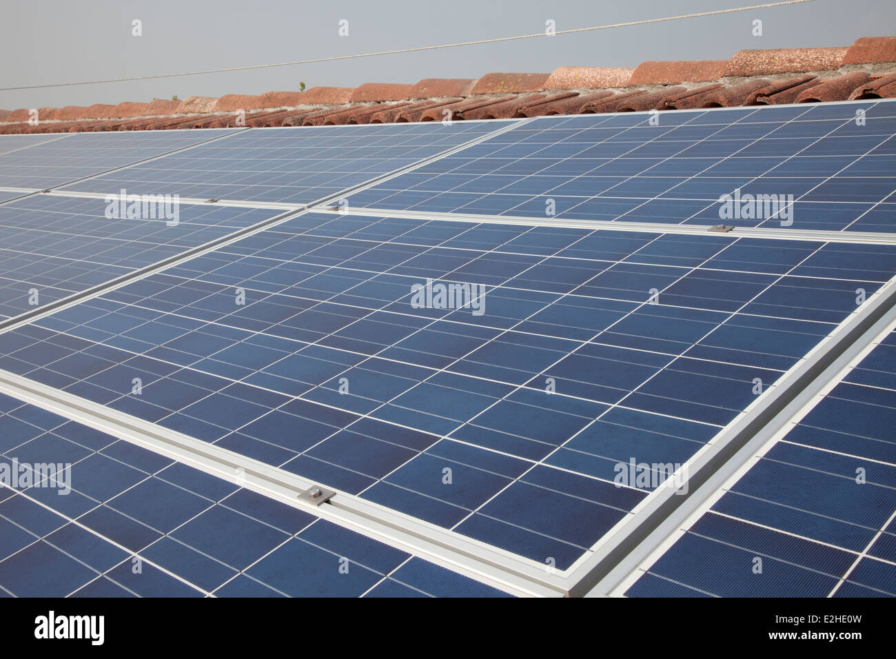 Solar energy on the cover Stock Photo - Alamy