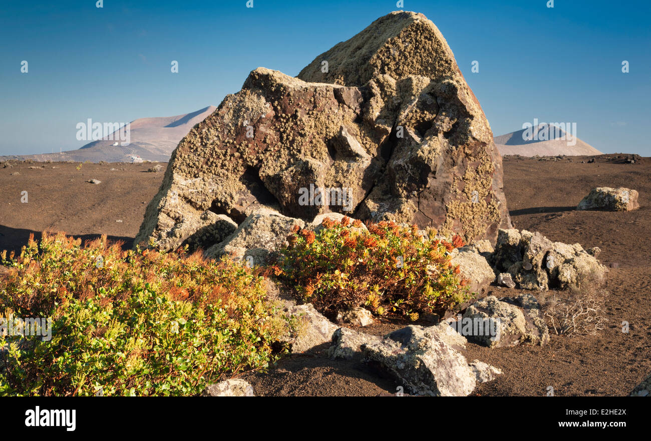 Large basaltic volcanic bomb from an explosive eruption of Montaña ...
