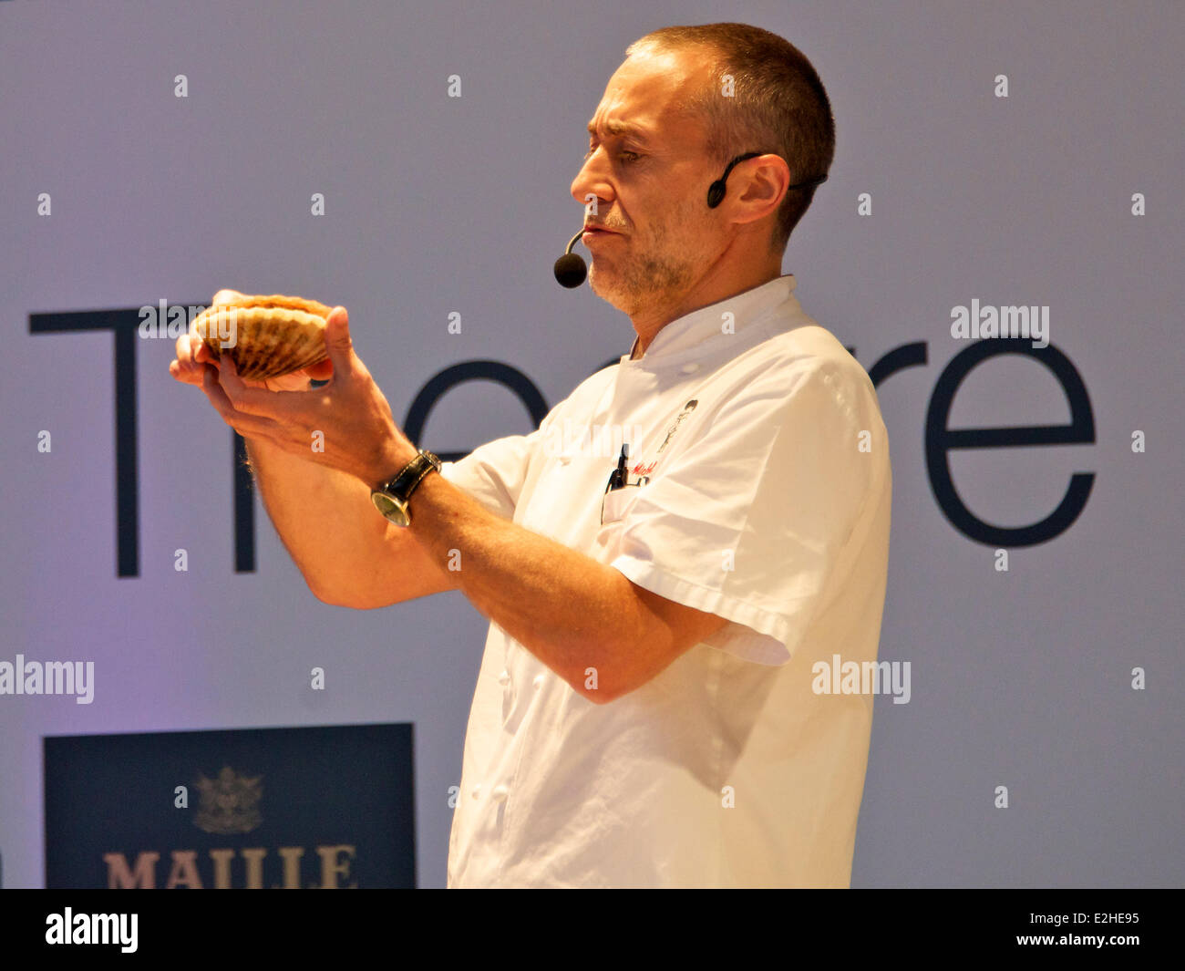 Michel roux master chef hi-res stock photography and images - Alamy