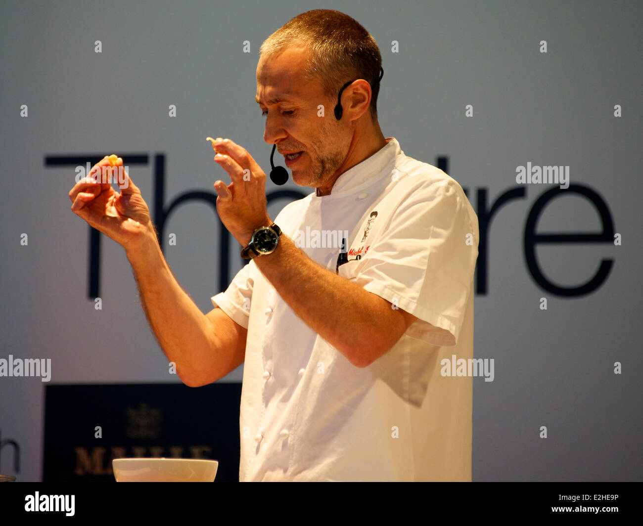 Michel roux master chef hi-res stock photography and images - Alamy