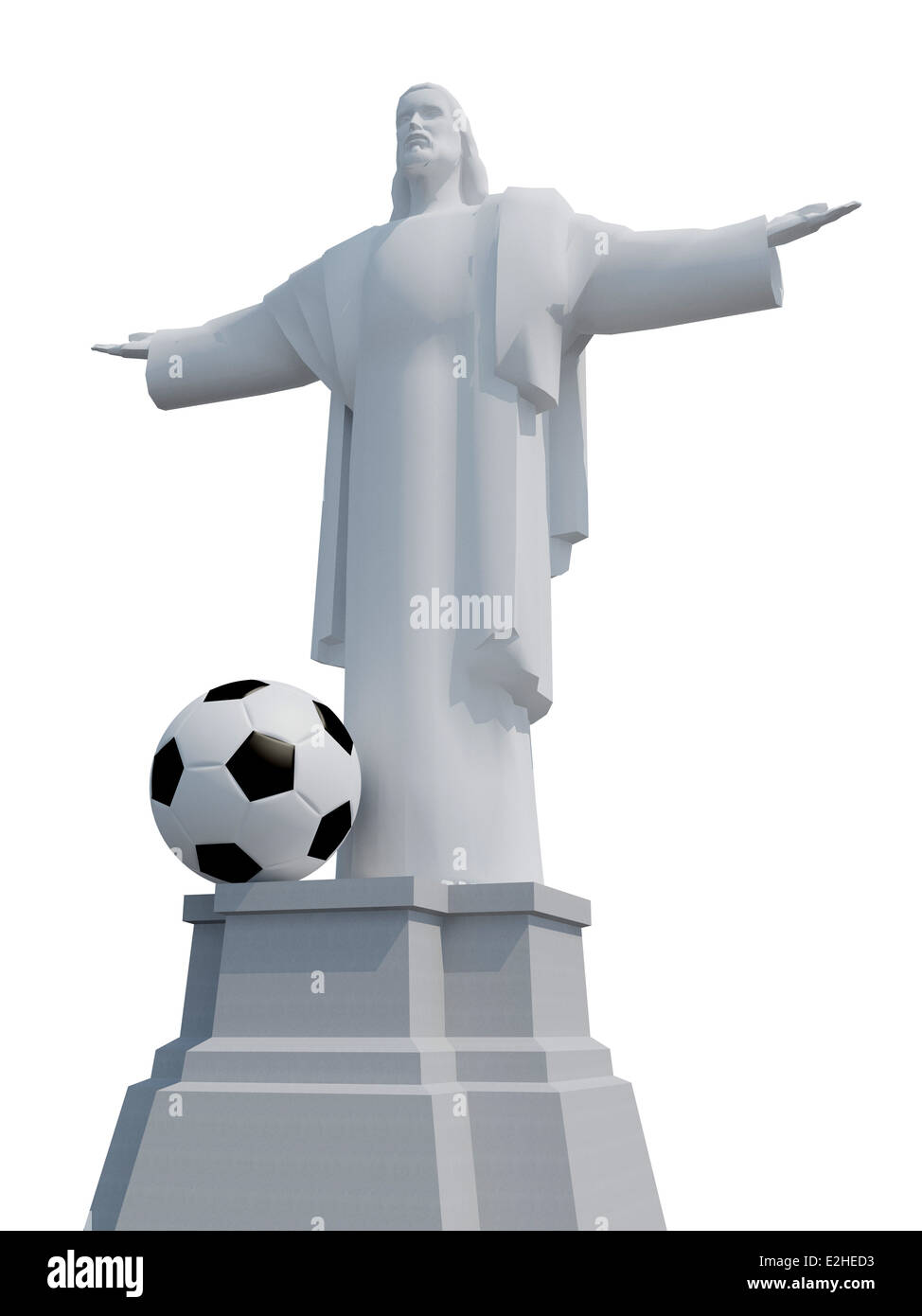 Christ the redeemer soccer hi-res stock photography and images - Alamy
