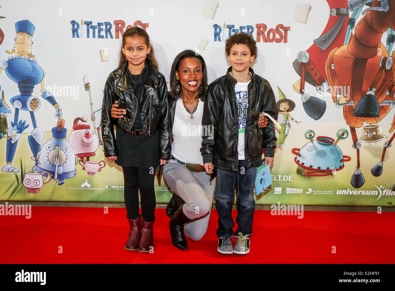 Stephanie Simbeck at 'Ritter Rost' premiere at Mathäser movie theater ...