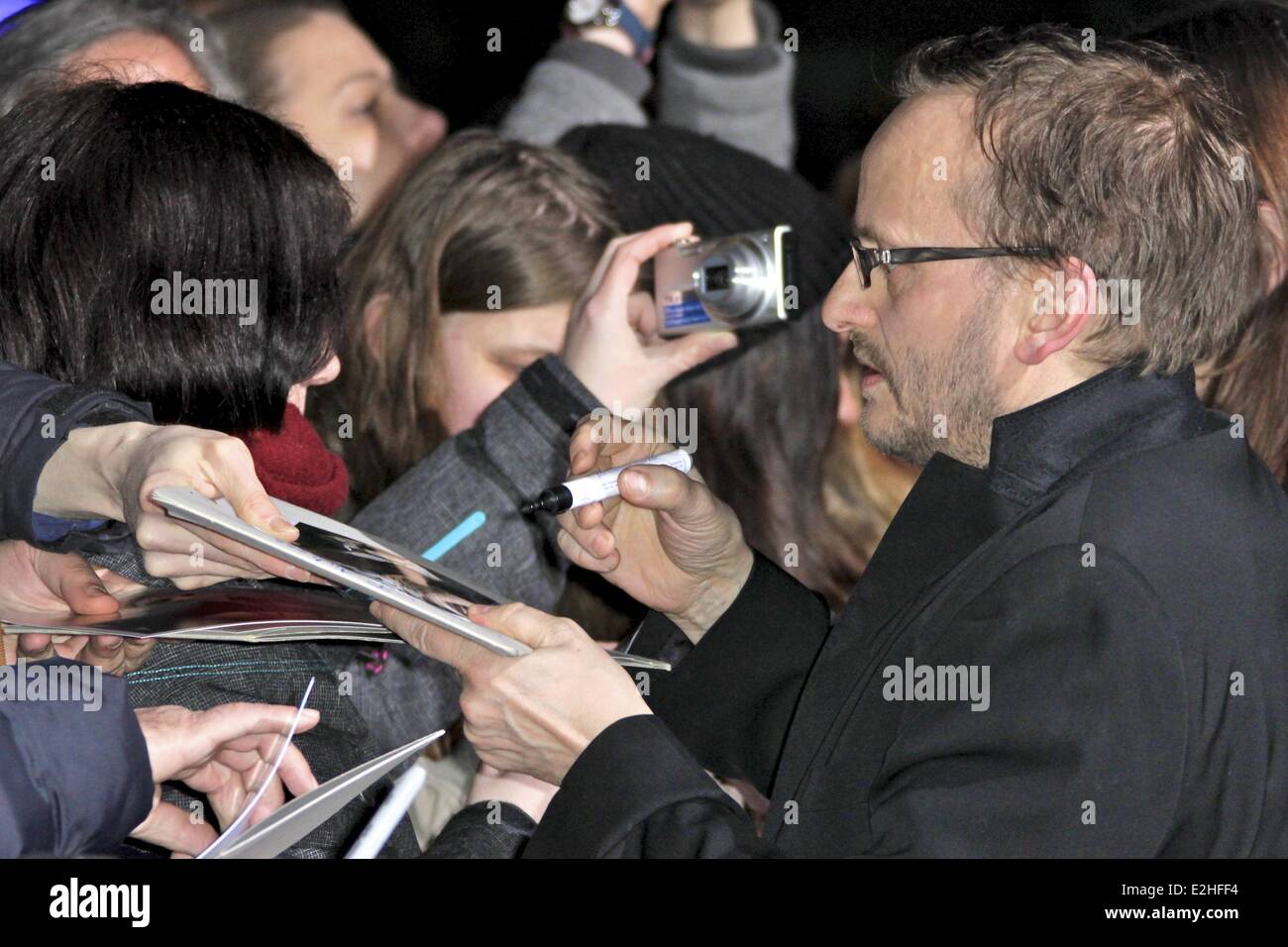 Milan Peschel at 'Schlussmacher' premiere at movie theatre Cinestar in ...