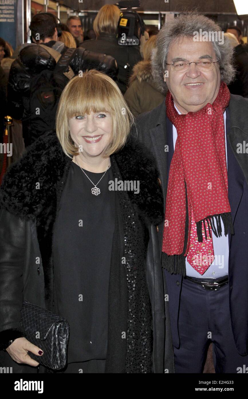 Helmut Markwort, Patricia Riekel at Geruechte...Geruechte... premiere ...