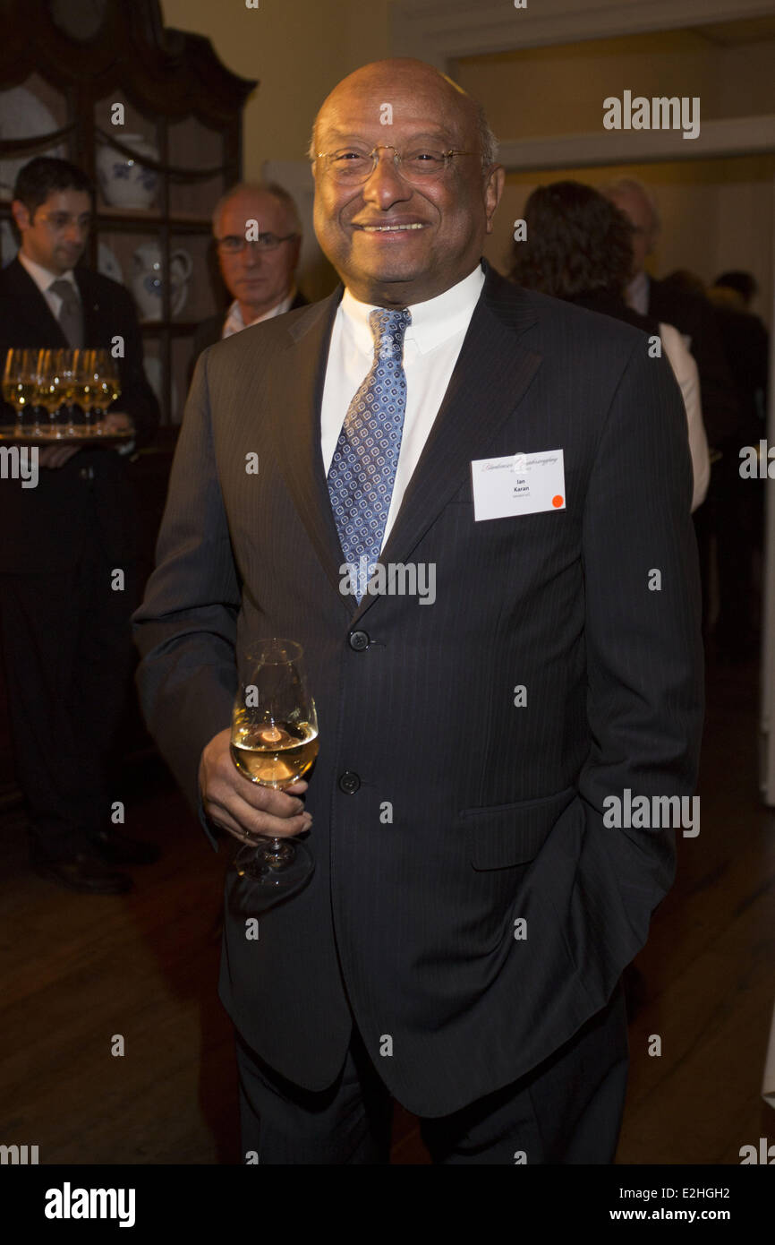 Ian Karan at Klaus Schümann Verlag's New Year reception at Louis C ...