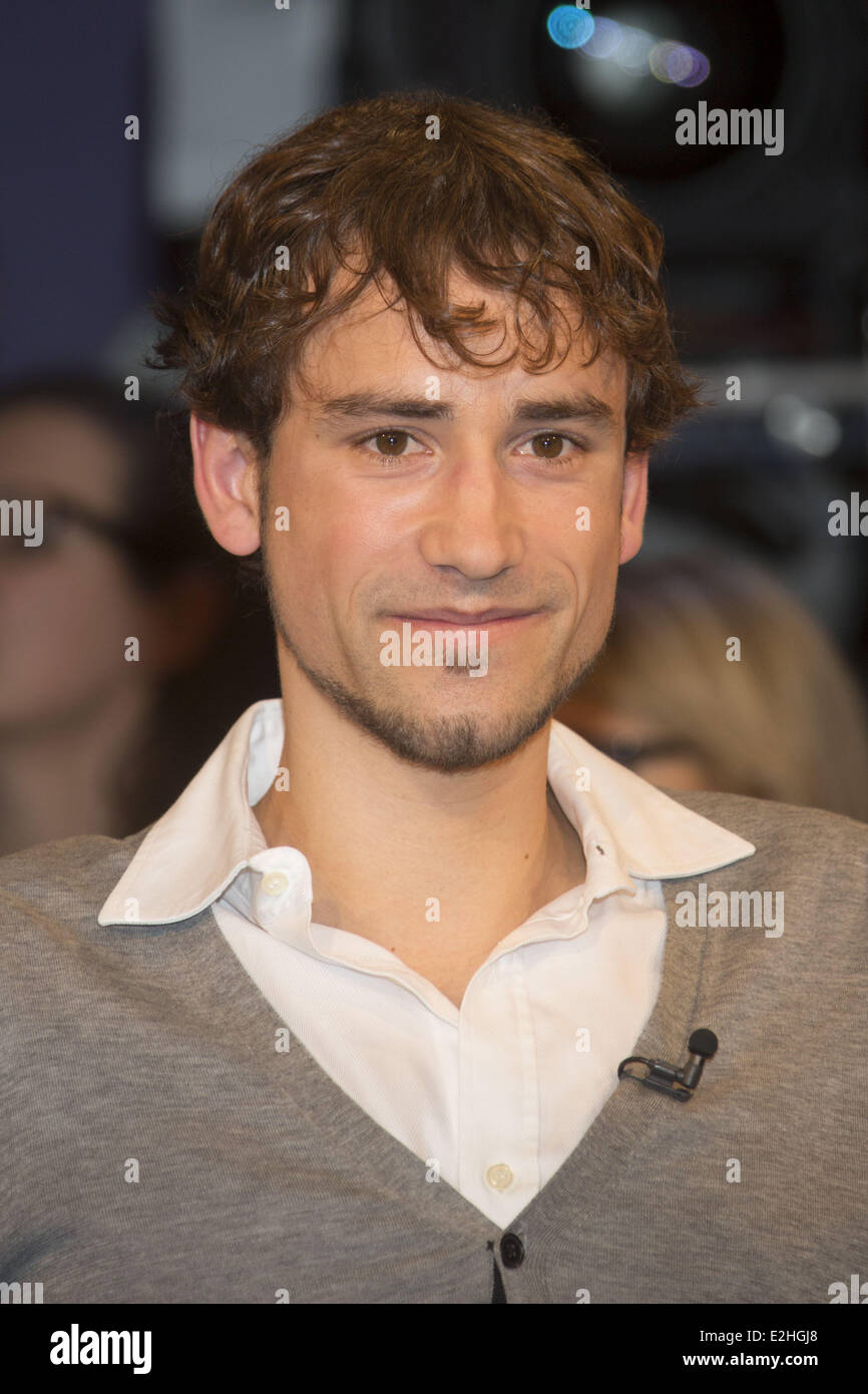 Timo Heinze on German TV show NDR Talkshow. Where: Hamburg, Germany ...