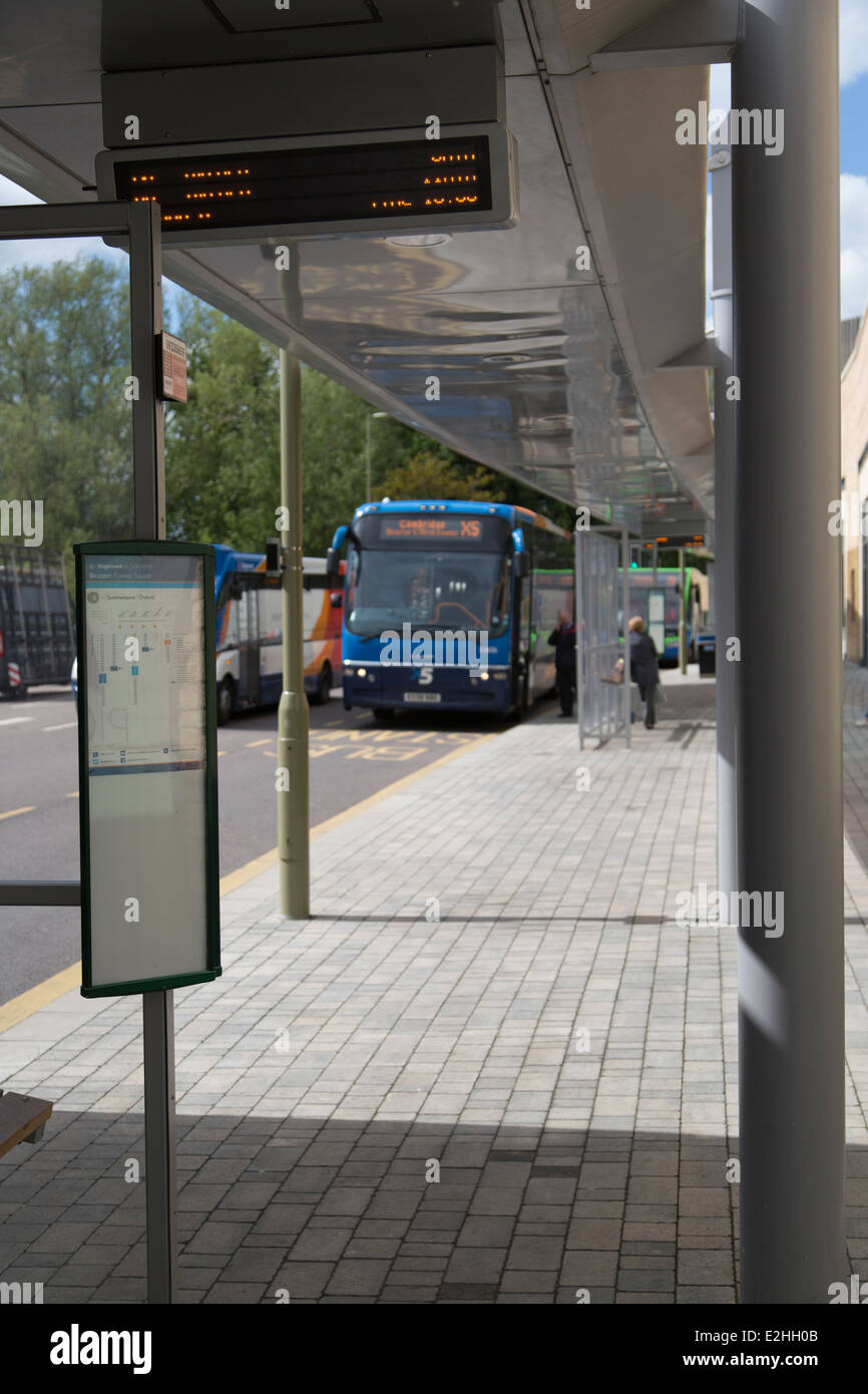 Bus Arriving At Stop High Resolution Stock Photography and Images - Alamy