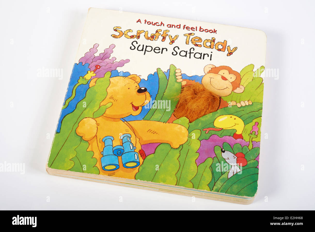 A touch and feel book Scruffy Teddy super safari Stock Photo - Alamy