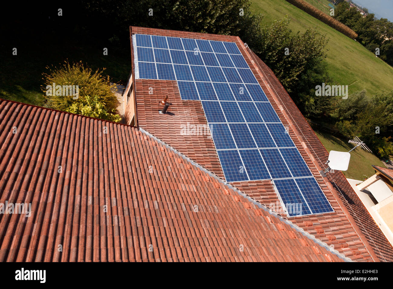 Solar energy on the cover Stock Photo - Alamy