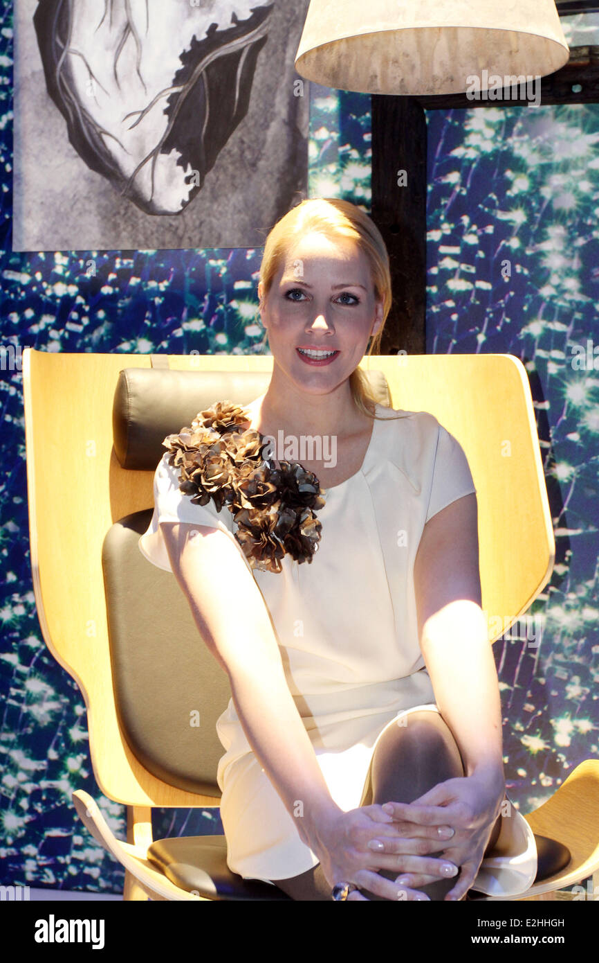 Judith Rakers at Mercedes-Benz Fashion Week Berlin Autumn/Winter 2013 ...