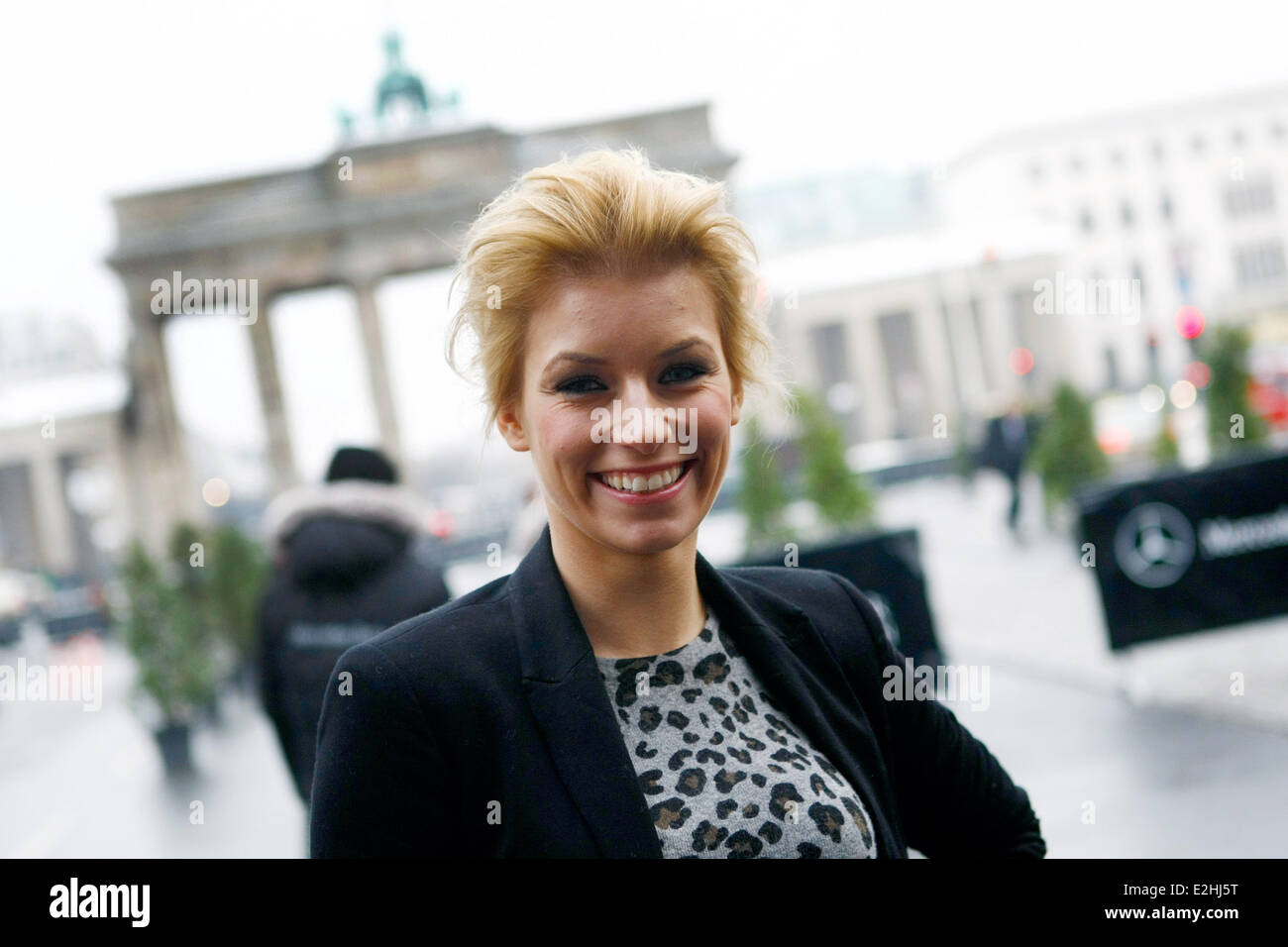 Annika hansen mercedes benz fashion week hi-res stock photography and ...