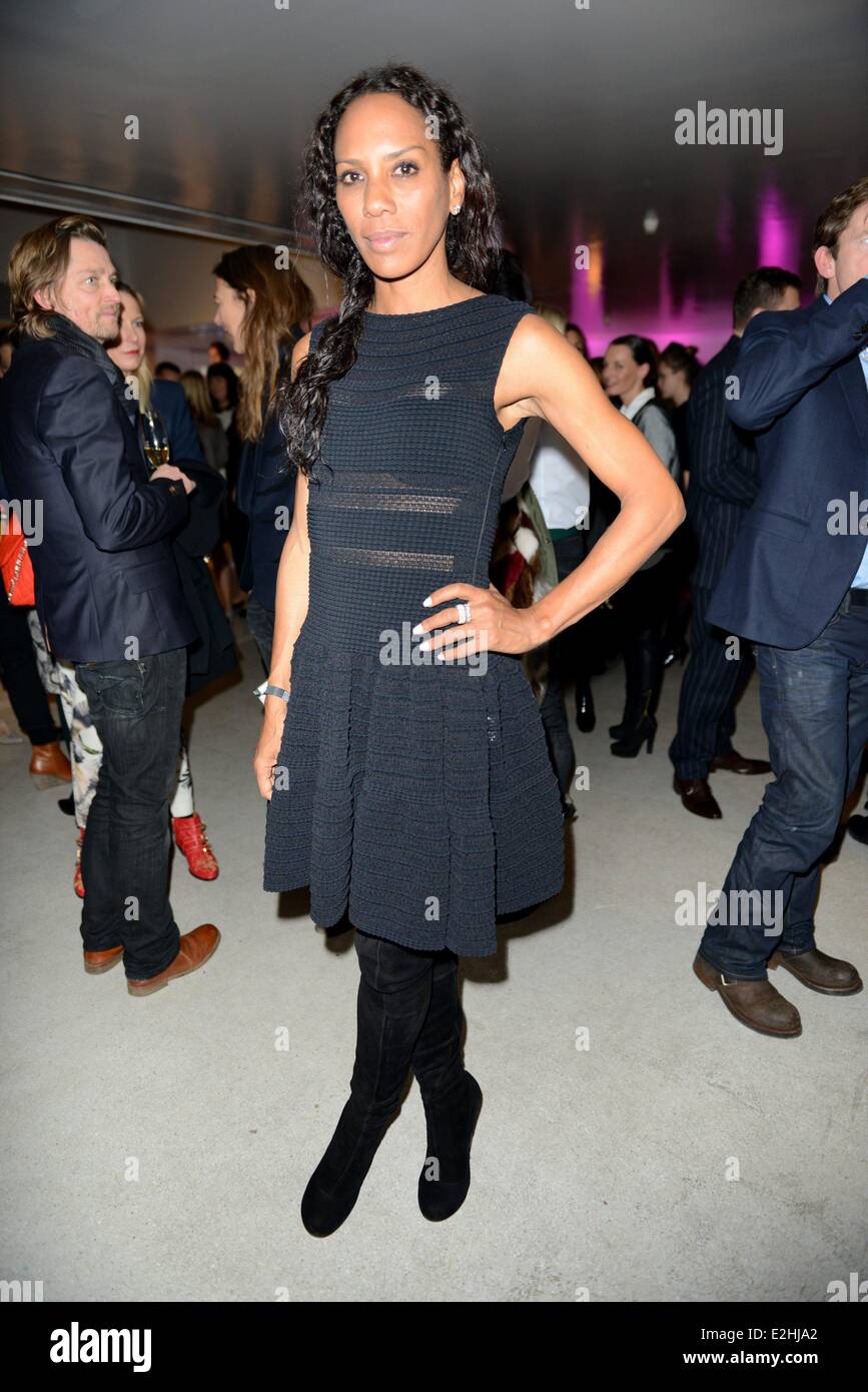 Barbara Becker at Flairnissage of magazine Flair fashion & home during ...