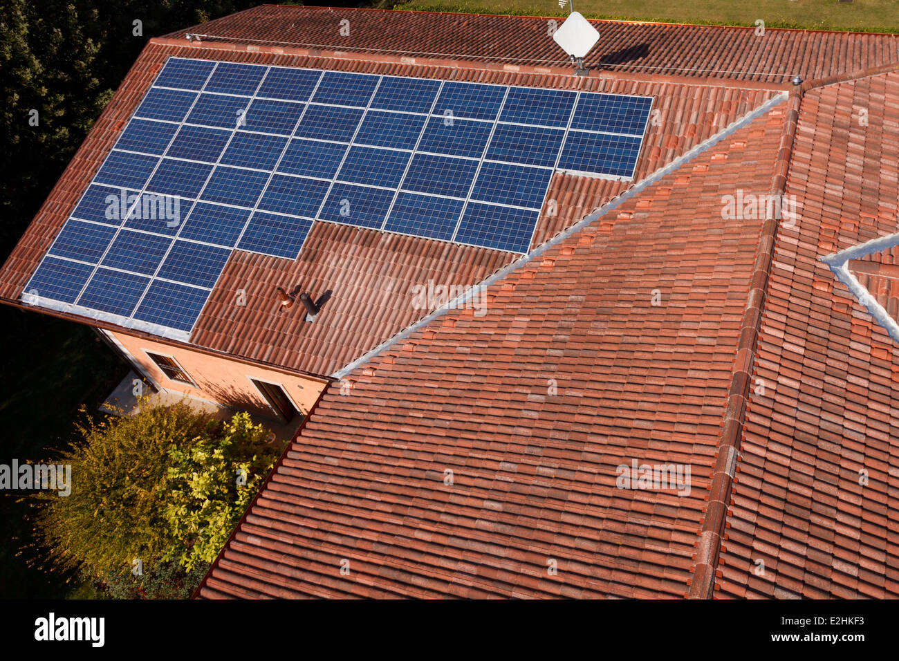 Solar energy on the cover Stock Photo - Alamy