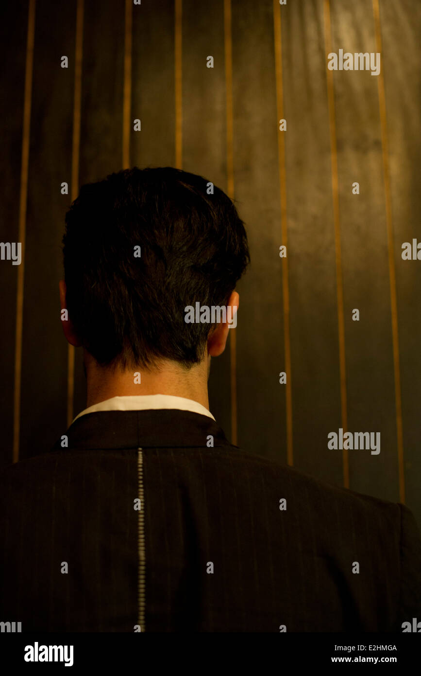 Dark suit suits hi-res stock photography and images - Alamy