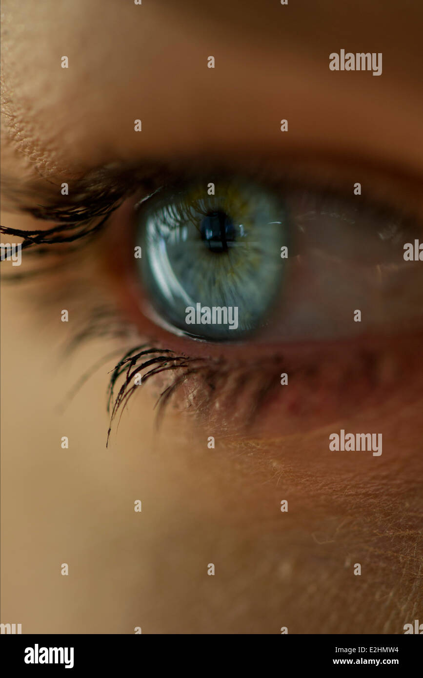 Woman's eye, close-up Stock Photo - Alamy