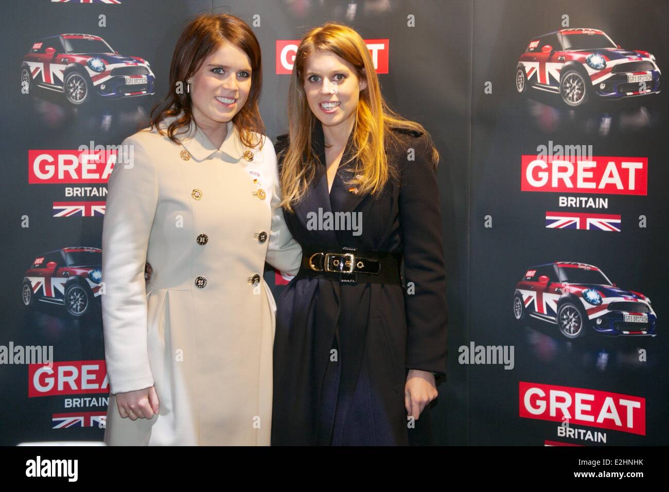Princess Beatrice and Princess Eugenie of York on their first job as ...