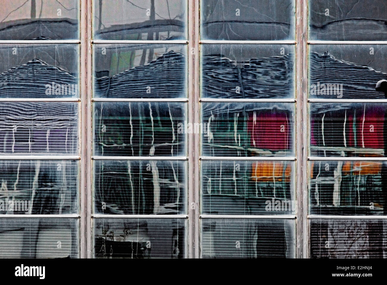 Close-up of modern building facade, full frame Stock Photo - Alamy