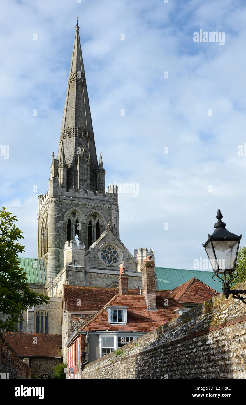 The Cathedral at Chichester. West Sussex. England Stock Photo - Alamy