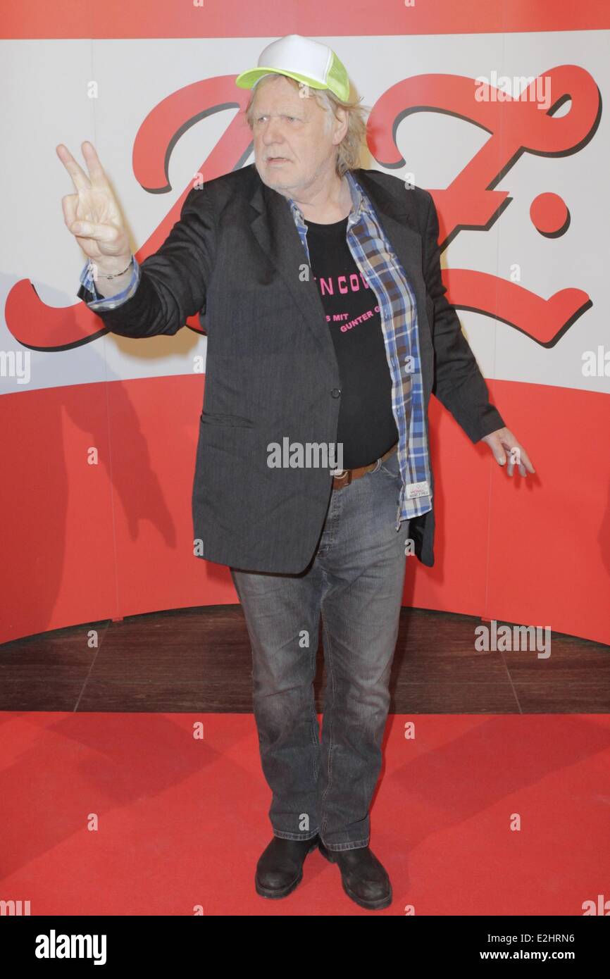 Gunter Gabriel at the B.Z. Kulturpreis Award at Ullstein-Halle at Axel ...