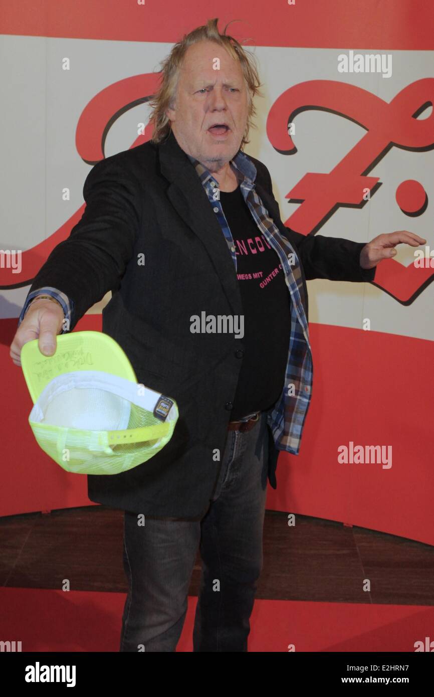 Gunter Gabriel at the B.Z. Kulturpreis Award at Ullstein-Halle at Axel ...