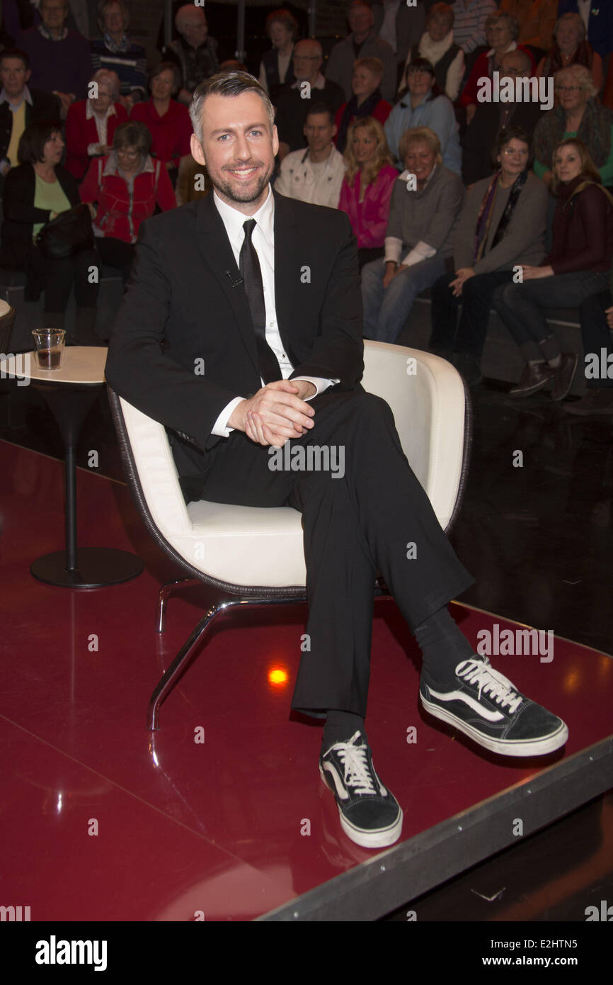 Sebastian Pufpaff on German ZDF talkshow Markus Lanz. Where: Hamburg ...