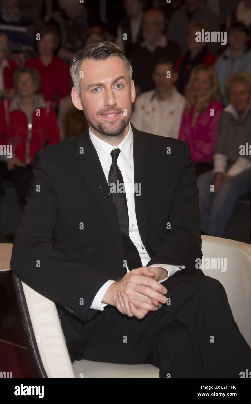 Sebastian Pufpaff on German ZDF talkshow Markus Lanz. Where: Hamburg ...