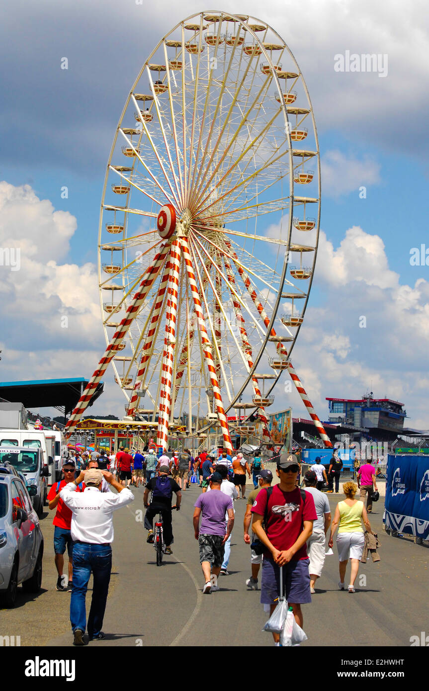 Big wheel entertainment Stock Photo - Alamy