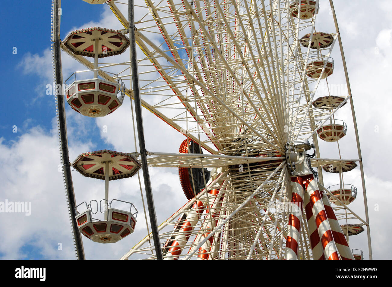 Big wheel entertainment Stock Photo - Alamy