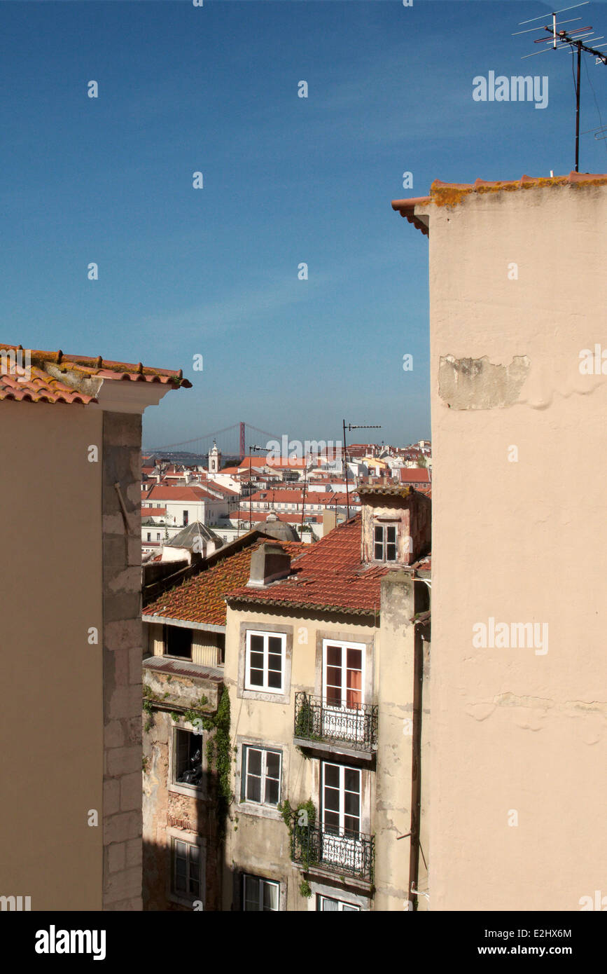 Roof rooftop rooftops roofing tiles tile old urban hi-res stock ...