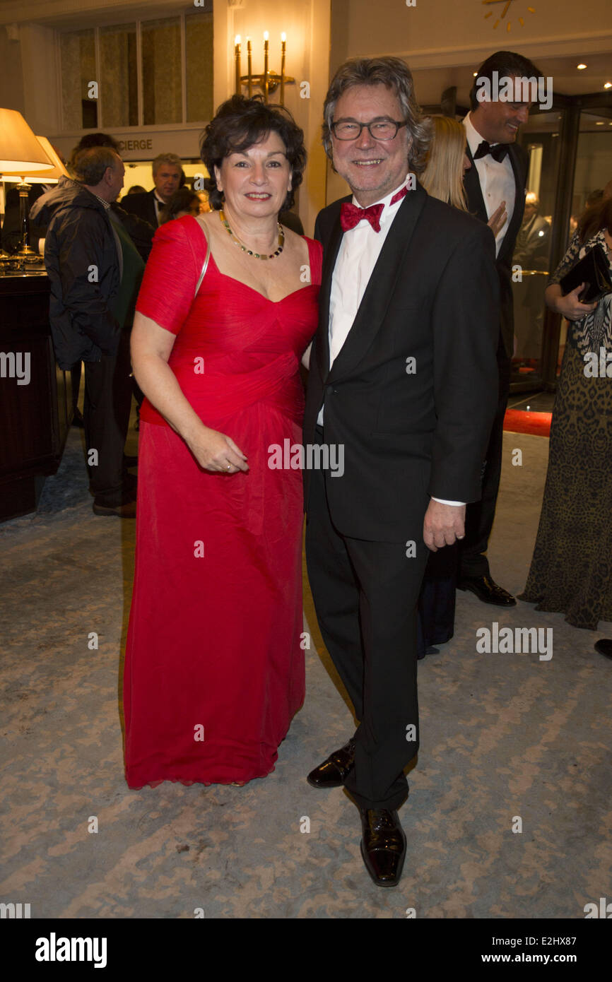 Christa Goetsch, Karl-Heinz Goetsch at 64th Hamburger Presseball at ...