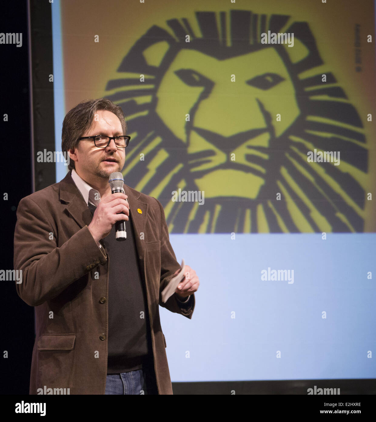 Holger Kersting at Bund der Löwinnen press conference and award ...