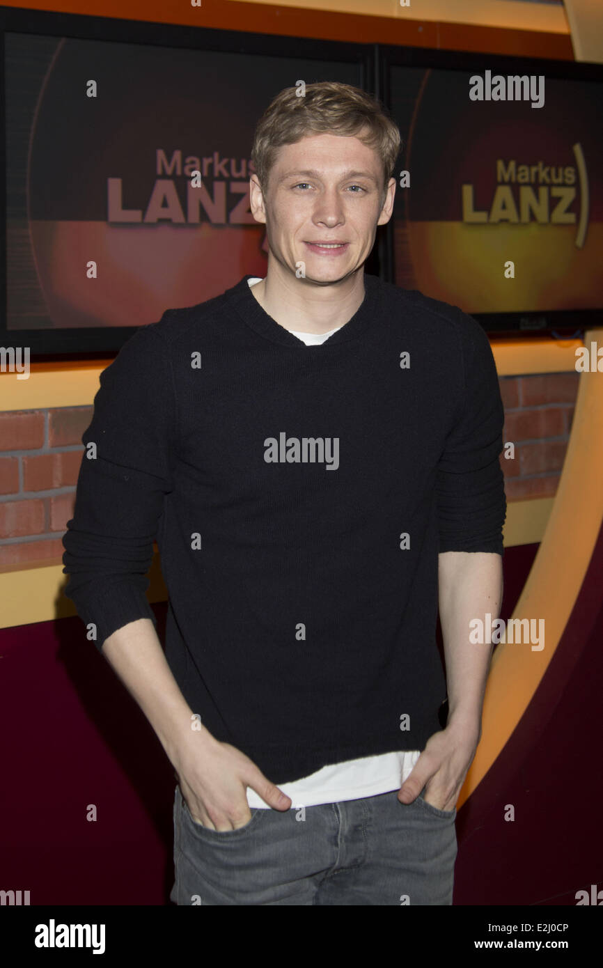 Matthias Schweighoefer on German ZDF talkshow "Markus Lanz". Where ...