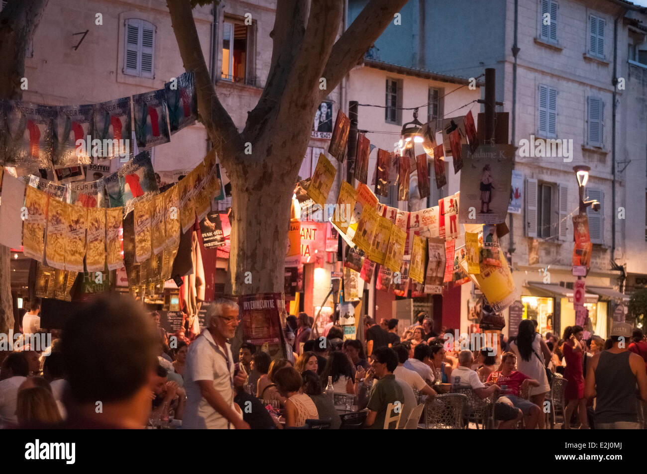 Avignon, the biggest European theater festival Stock Photo - Alamy