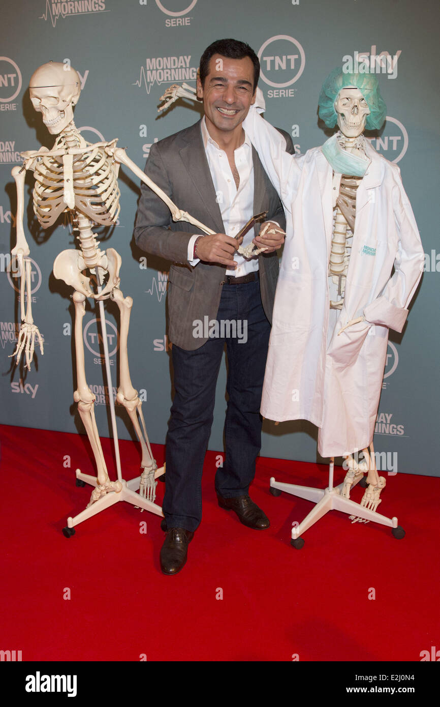 Erol Sander at a press conference and photocall of INT and SKY series ...