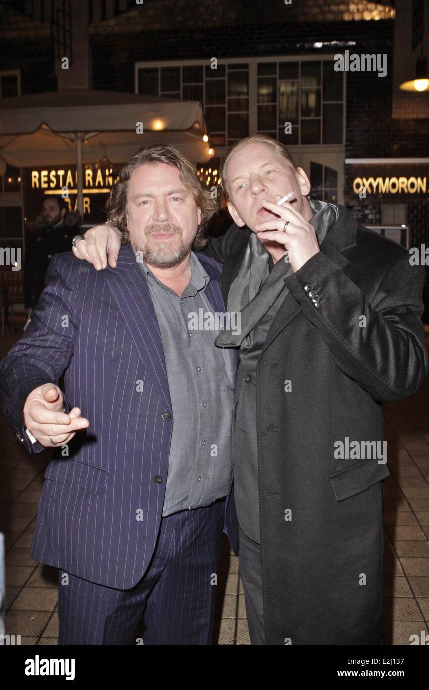 Armin Rohde, Ben Becker, at the Askania Award by Berlin watch maker ...