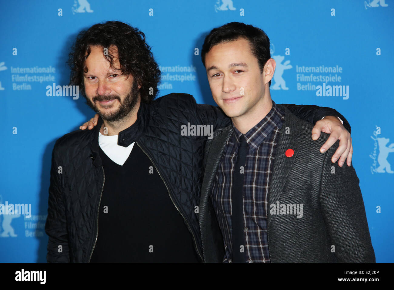 Ram Bergmann and Joseph Gordon-Levitt at 63rd Berlin International Film ...