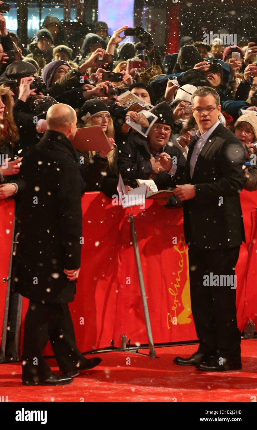Mat Damon at 63rd Berlin International Film Festival (Berlinale ...