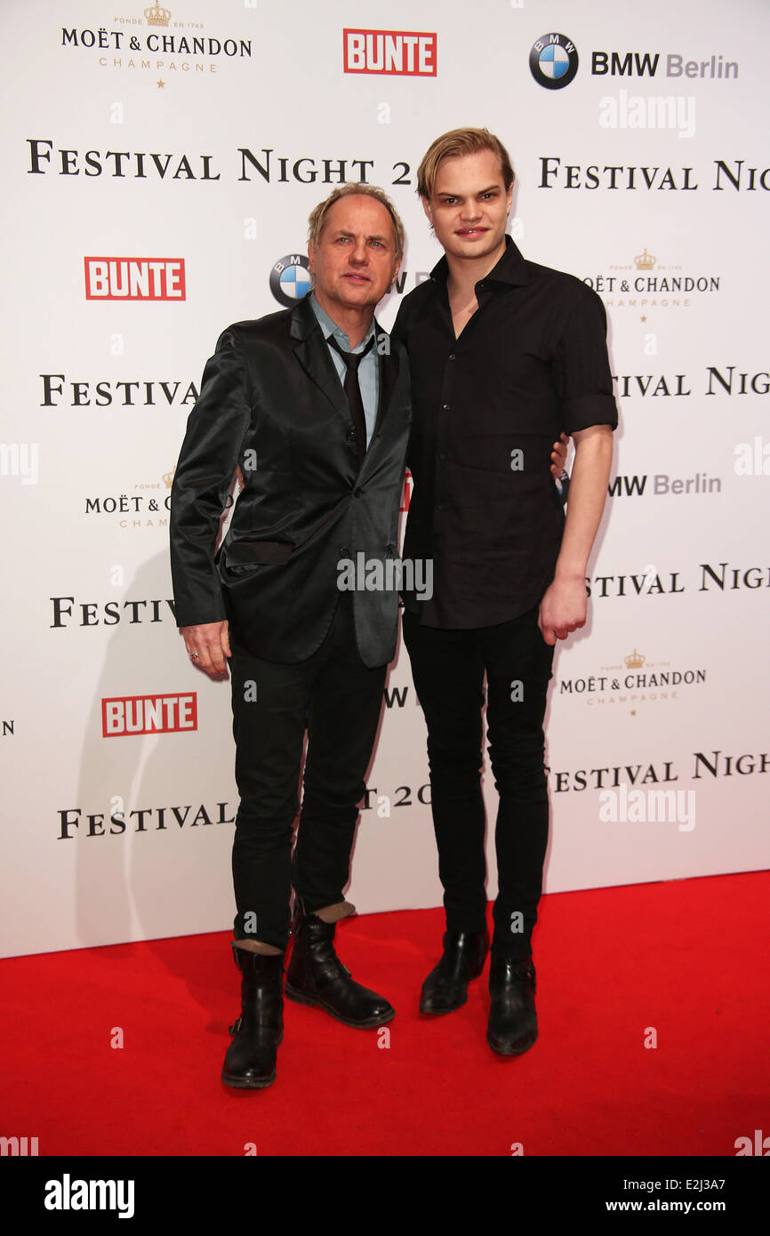 Uwe and Wilson Gonzalez Ochsenknecht at 63rd Berlin International Film ...