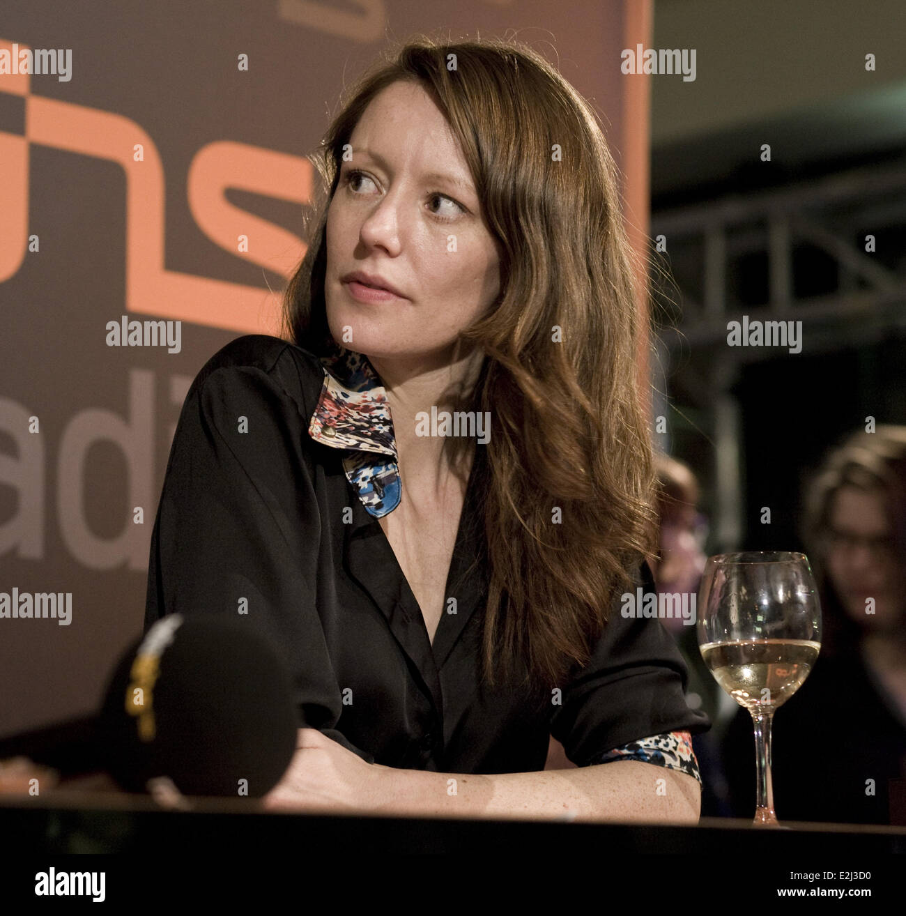 Lavinia Wilson at german RBB radio eins show Berlinale Nighttalk at the ...