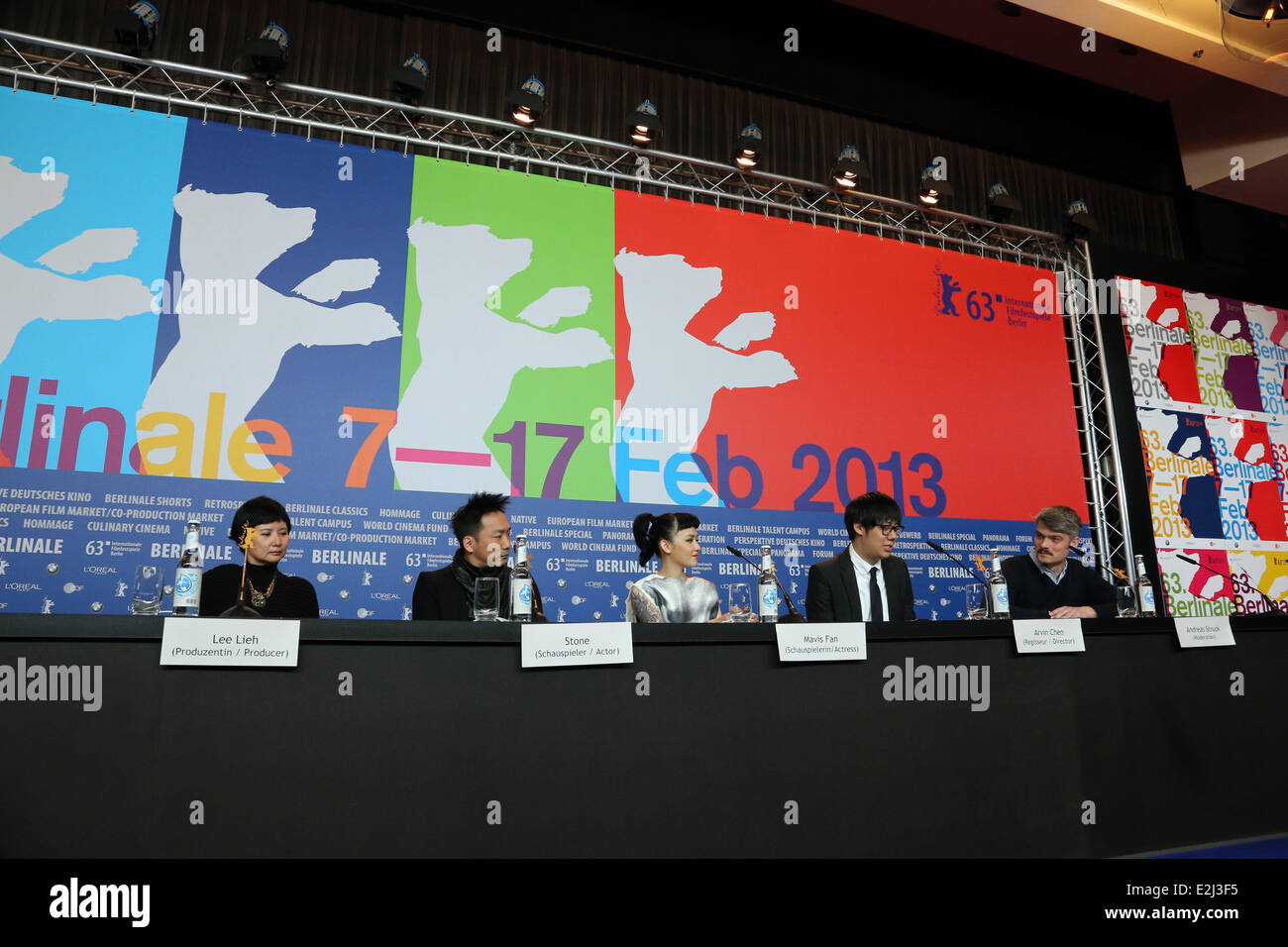 Lee Lieh , Mavis Fan, Stone and Arvin Chen at 63rd Berlin International ...