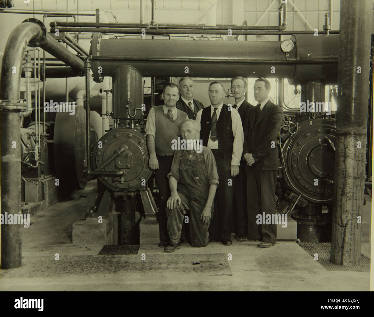 This image depicts the Convair/General Dynamics plant and its workforce ...