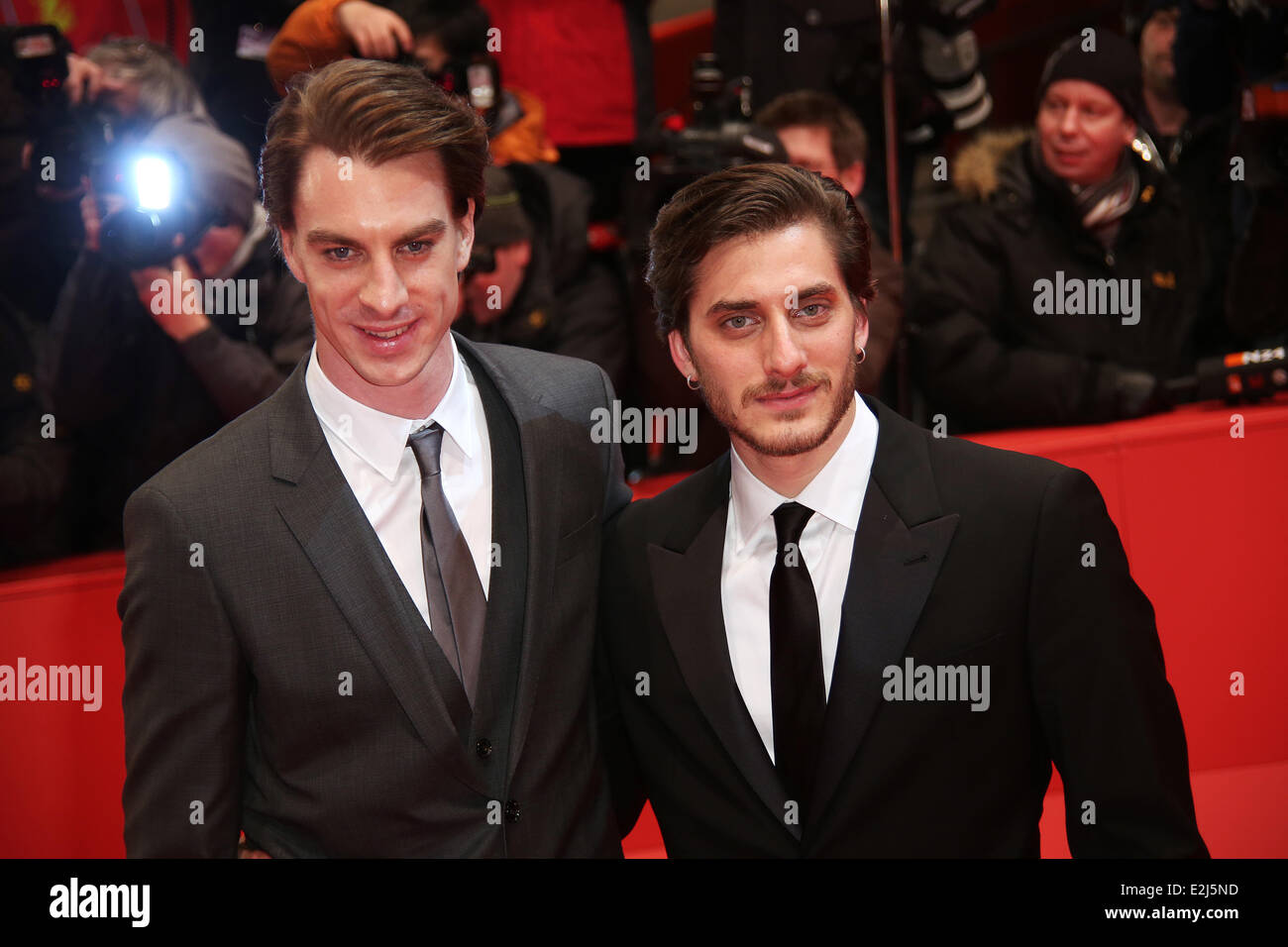 Jure Henigman and Luca Marinelli at 63rd Berlin International Film ...