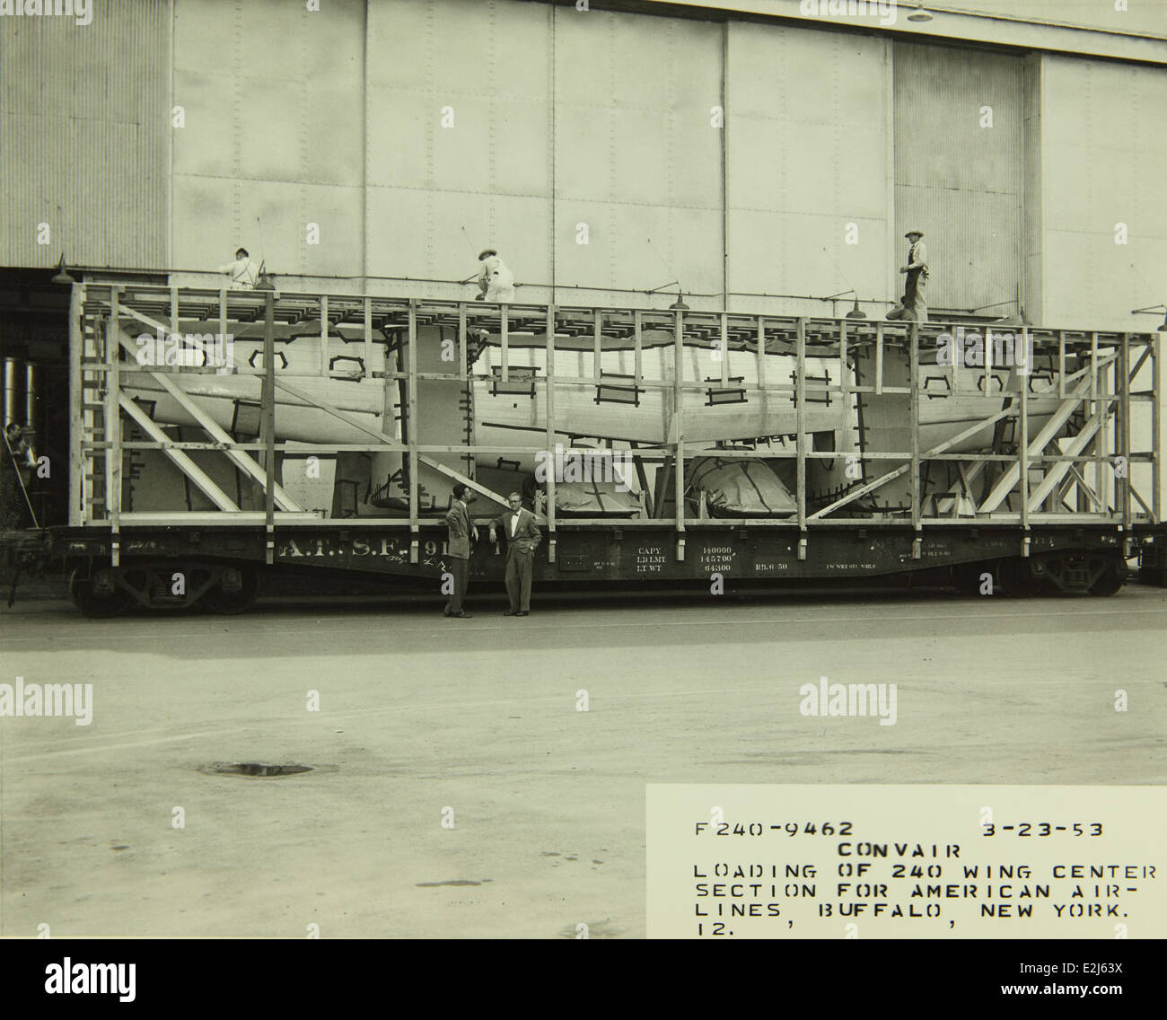 This image captures Convair/General Dynamics plant operations and ...