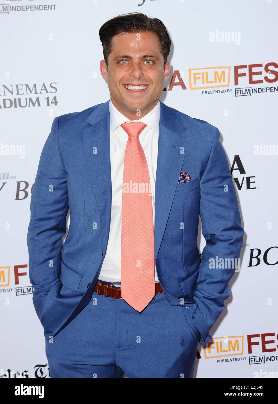 Los Angeles, CA, USA. 19th June, 2014. Joseph Russo at arrivals for ...